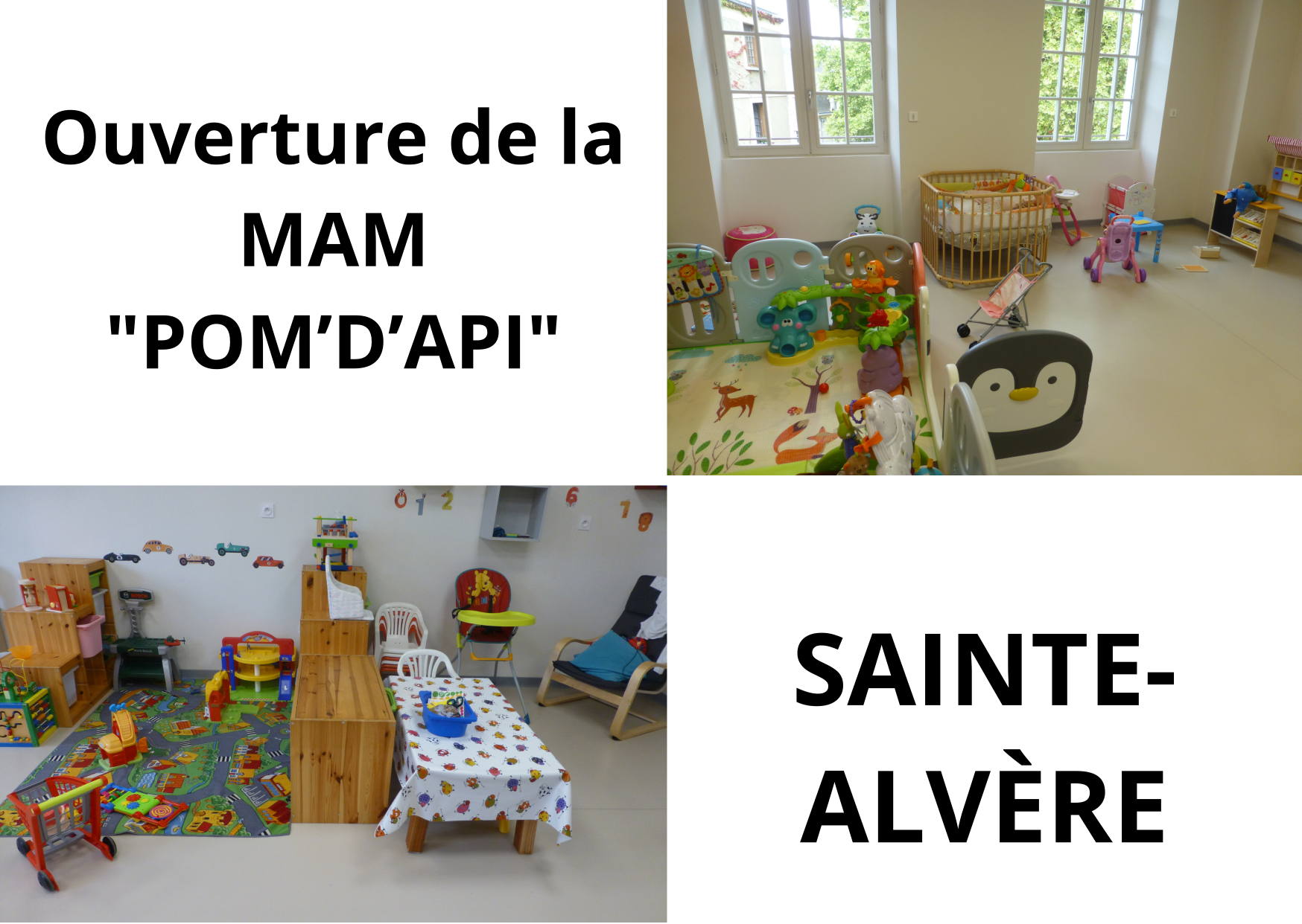 OUVERTURE DE LA MAISON D’ASSISTANCE MATERNELLE
